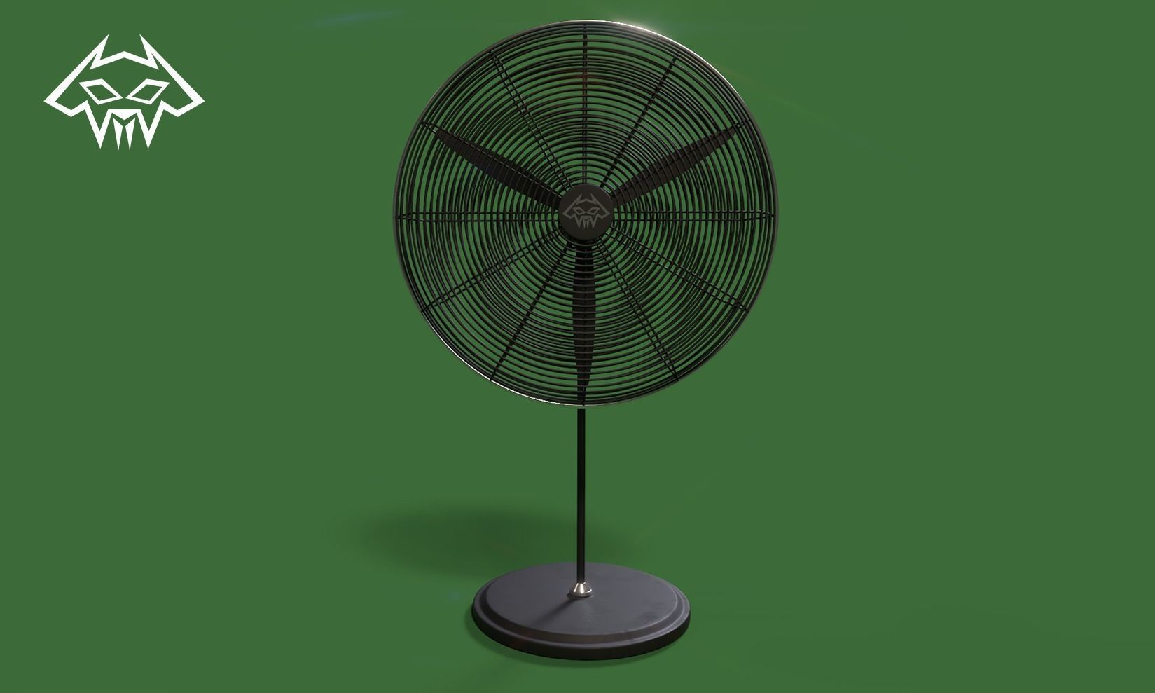 3D model Electronic Series - Industrial Fan VR / AR / low-poly | CGTrader
