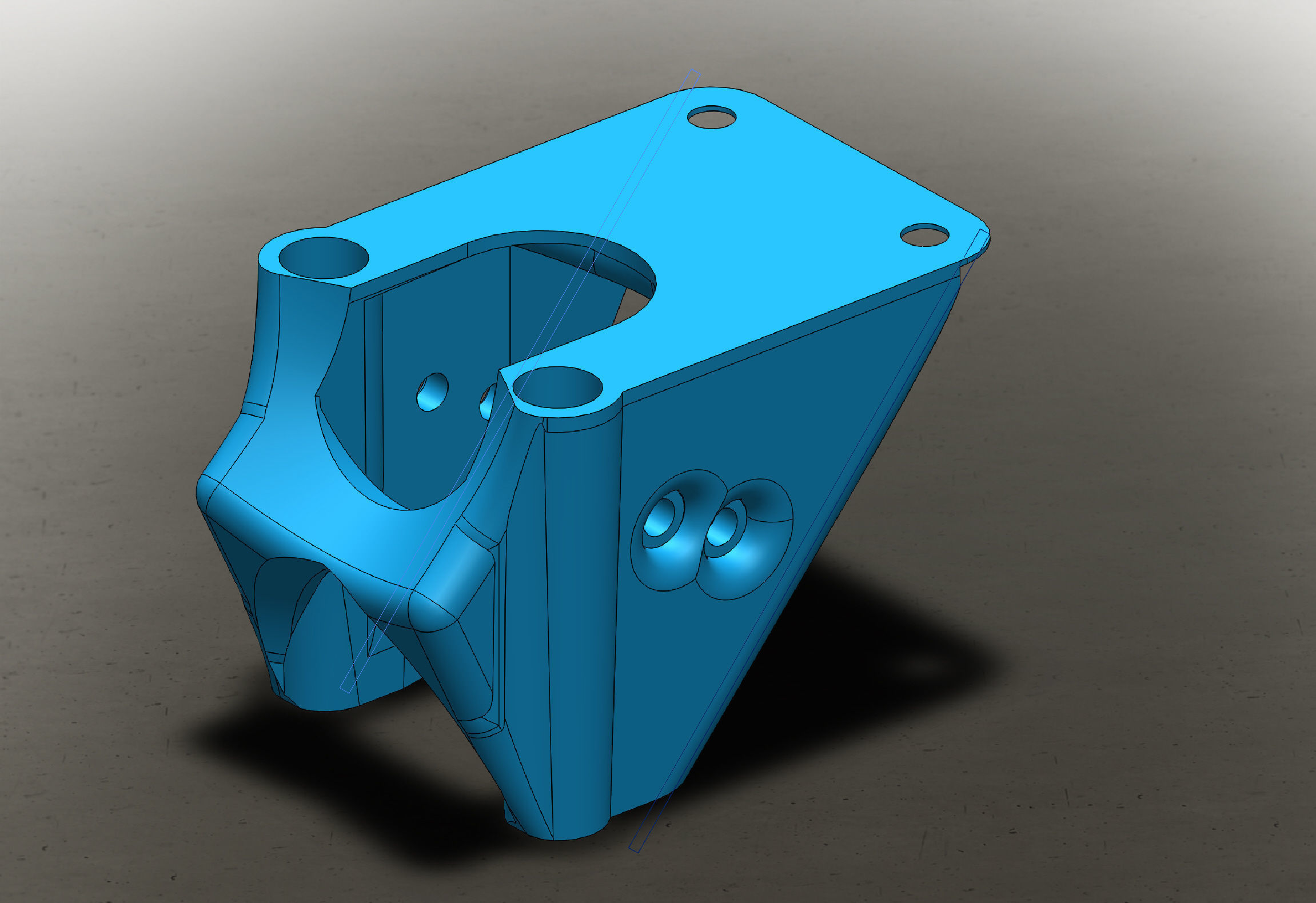 SOURCE ONE V5 - AIR UNIT - FULL PRINT SUPPORT 3D model 3D printable ...