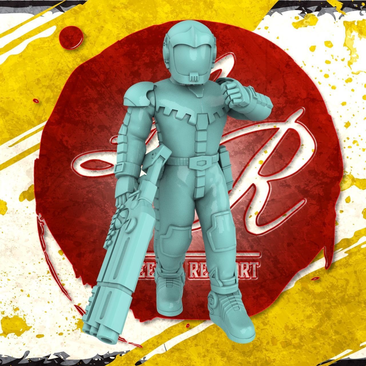 Zeon Sept Normal Infantry and Ball Drones 3D model 3D printable | CGTrader