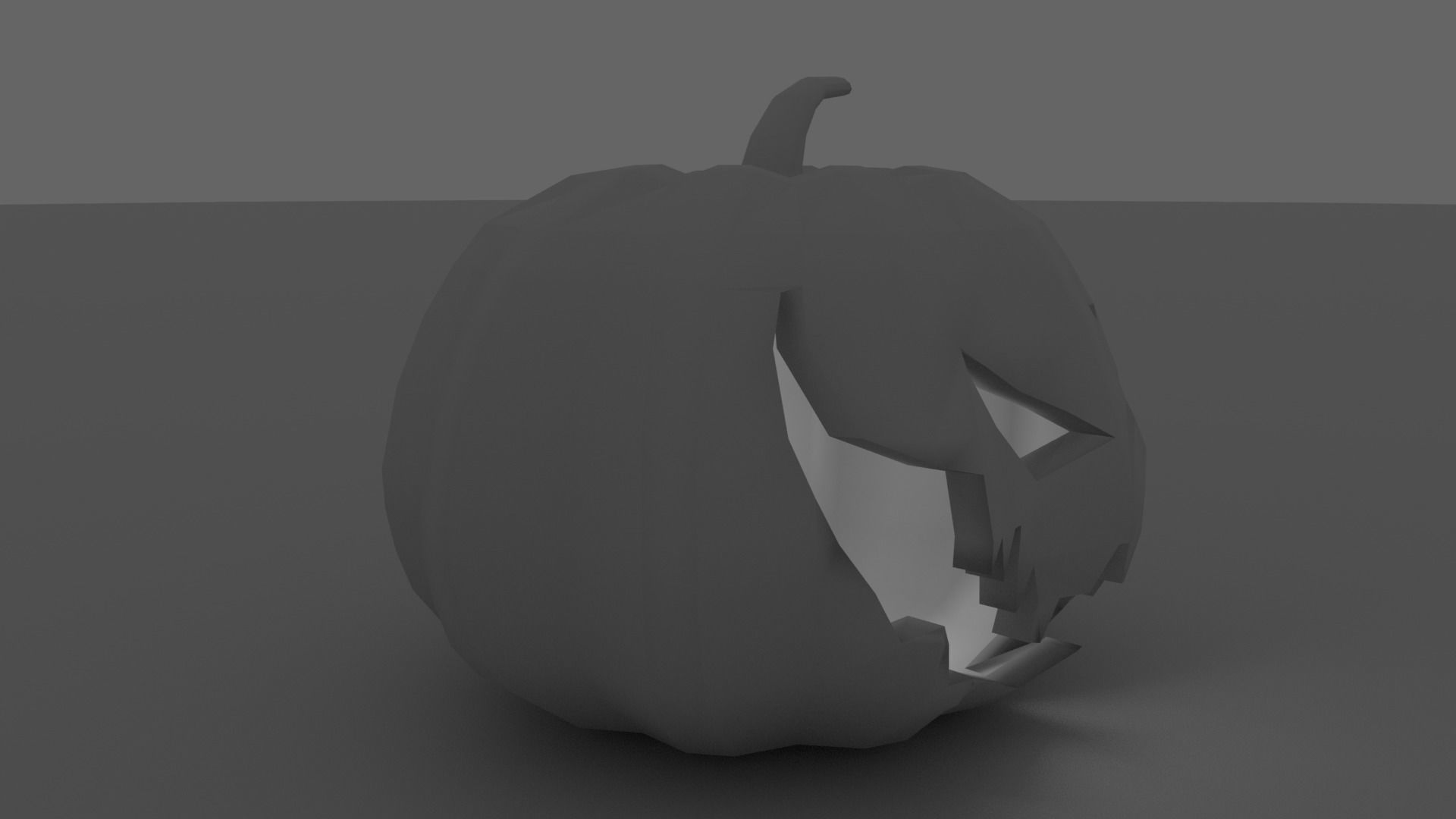 3D model Halloween pumpkin VR / AR / low-poly | CGTrader