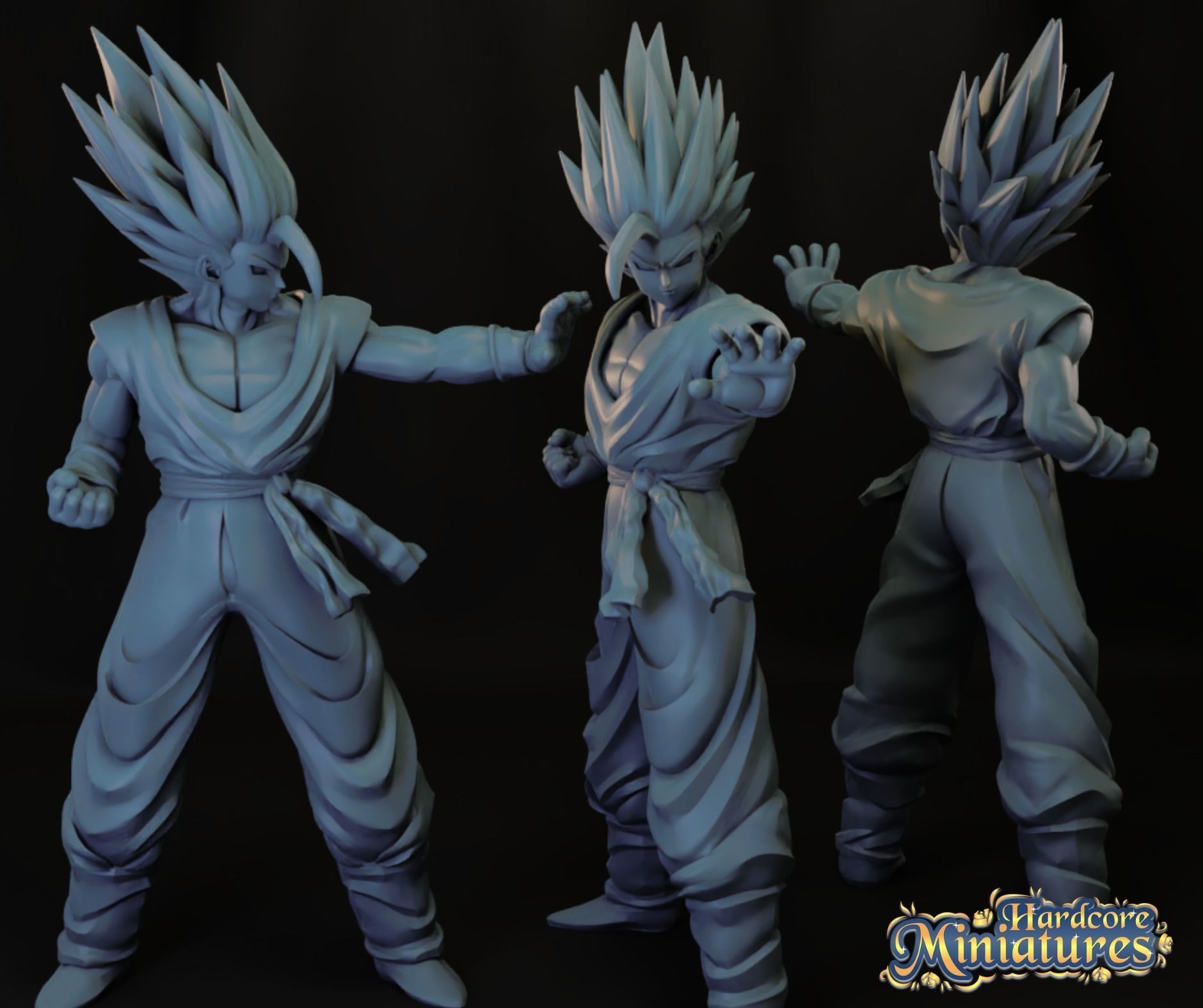 MARVEL CRISIS PROTOCOL GOHAN PRESUPPORTED INCLUDED 3D model 3D ...