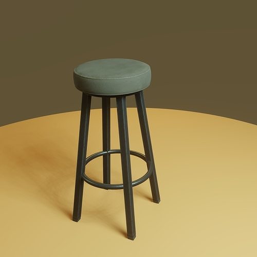 Bar stool 3D model | CGTrader