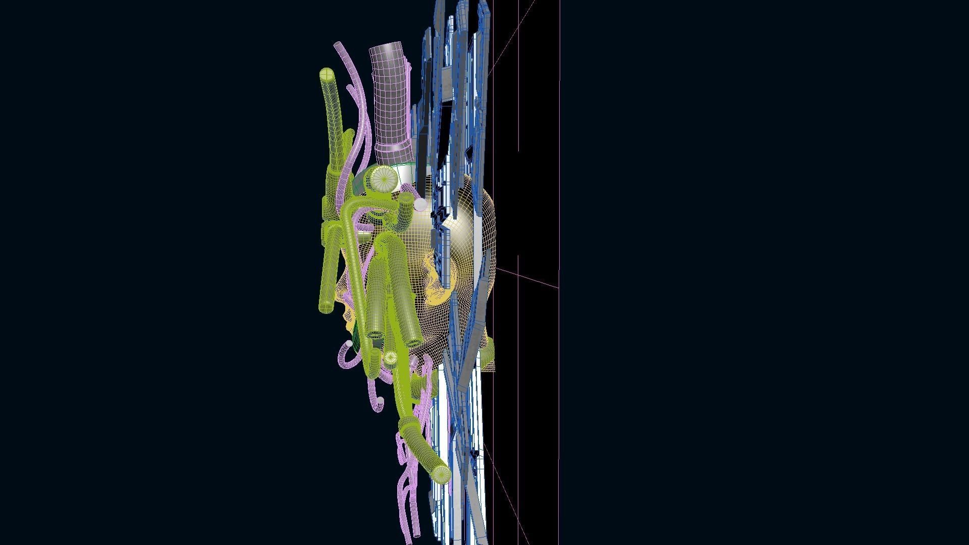 Cyber God 3D model | CGTrader