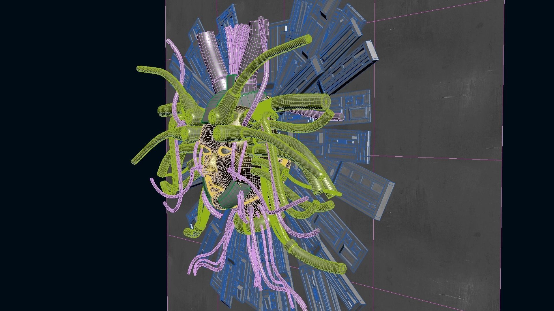 Cyber God 3D model | CGTrader