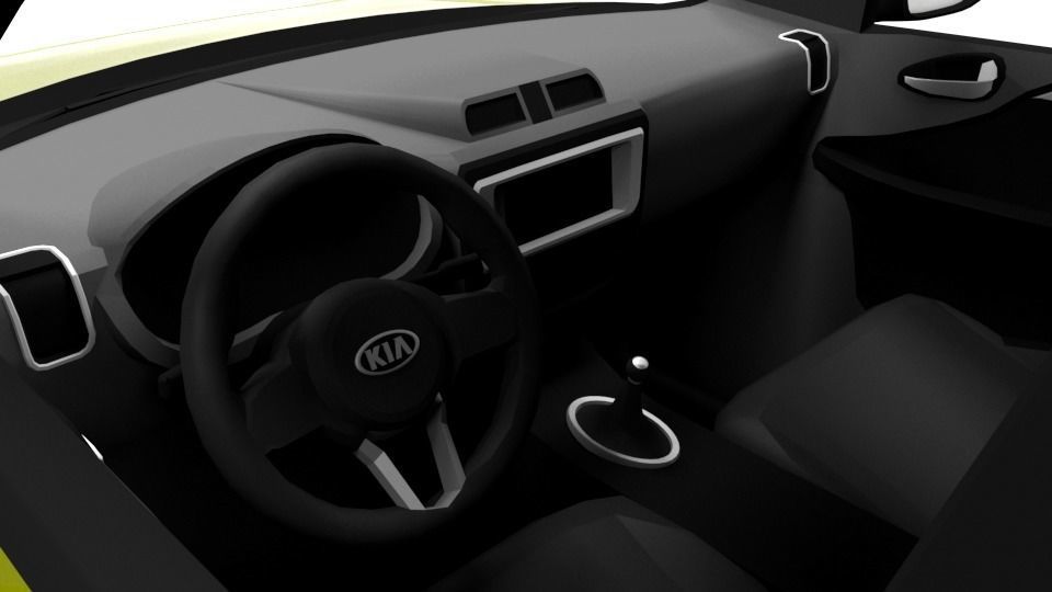3D model KIA SOUL 2015 LOWPOLY VR / AR / low-poly | CGTrader
