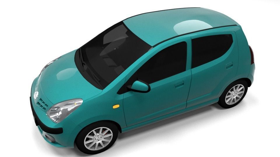 3D model NISSAN PIXO LOWPOLY VR / AR / low-poly | CGTrader