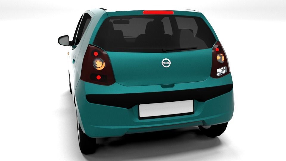 3D model NISSAN PIXO LOWPOLY VR / AR / low-poly | CGTrader