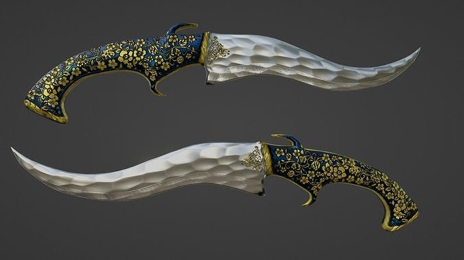 3D model Stylized Dagger VR / AR / low-poly | CGTrader