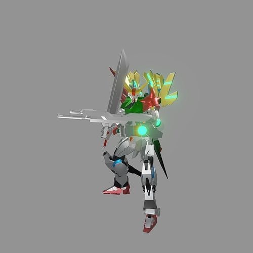 The Mecha Attacker 20 3D model animated rigged | CGTrader