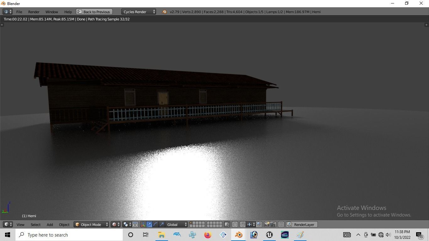 Rumah kayu panggung 013-014 3D model | CGTrader