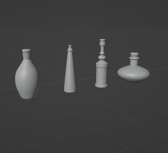 potion pack free 3D model 3D printable | CGTrader