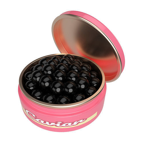 3D model Cartoon Caviar VR / AR / low-poly | CGTrader