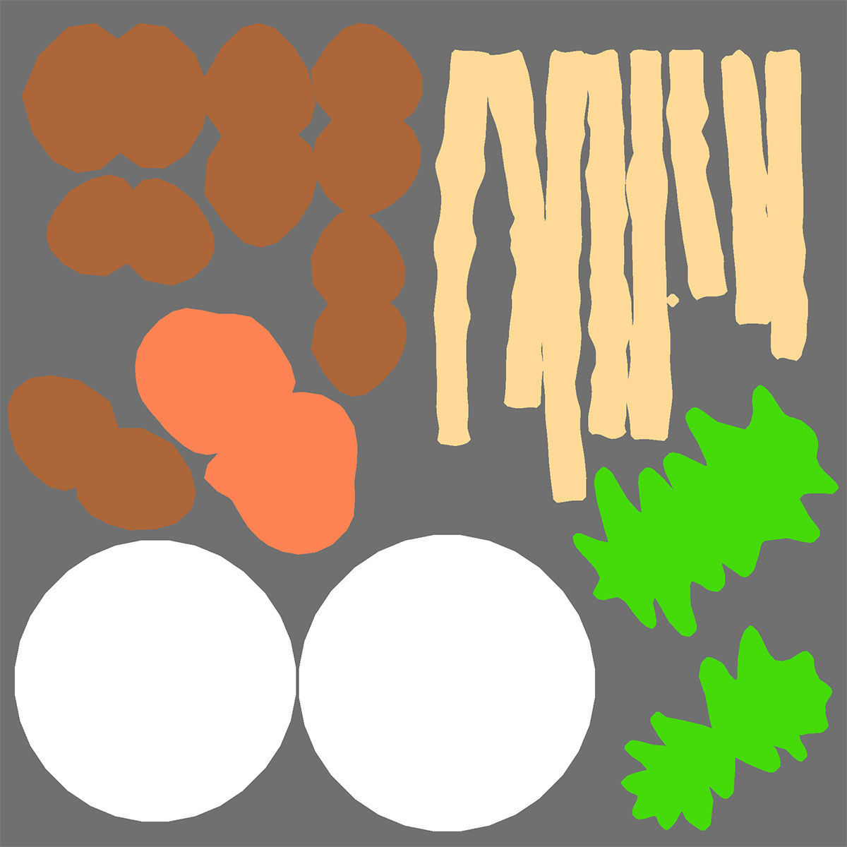 3D model Cartoon Spaghetti Pasta VR / AR / low-poly | CGTrader