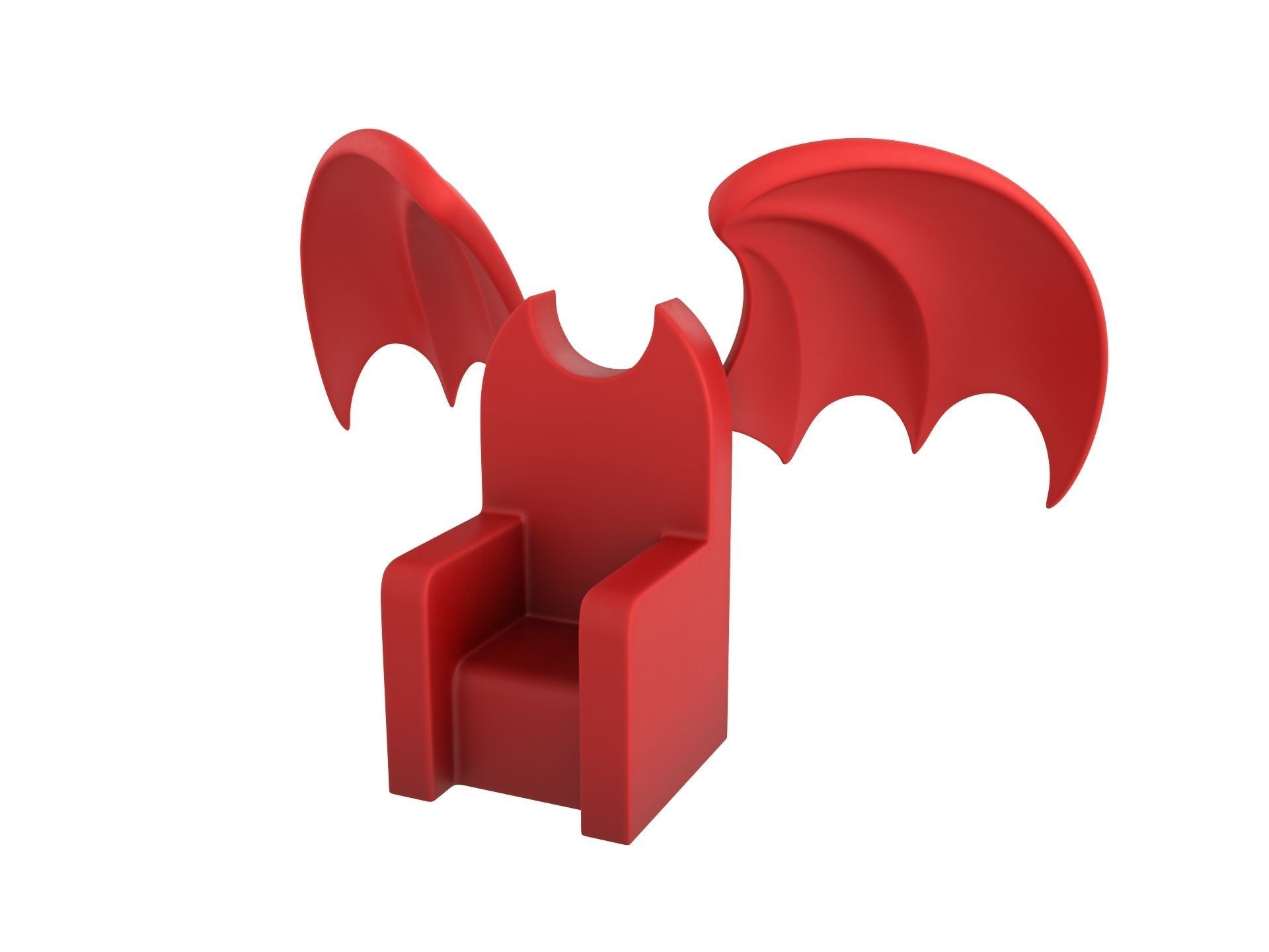 Furniture001 Bat Throne 3D model | CGTrader