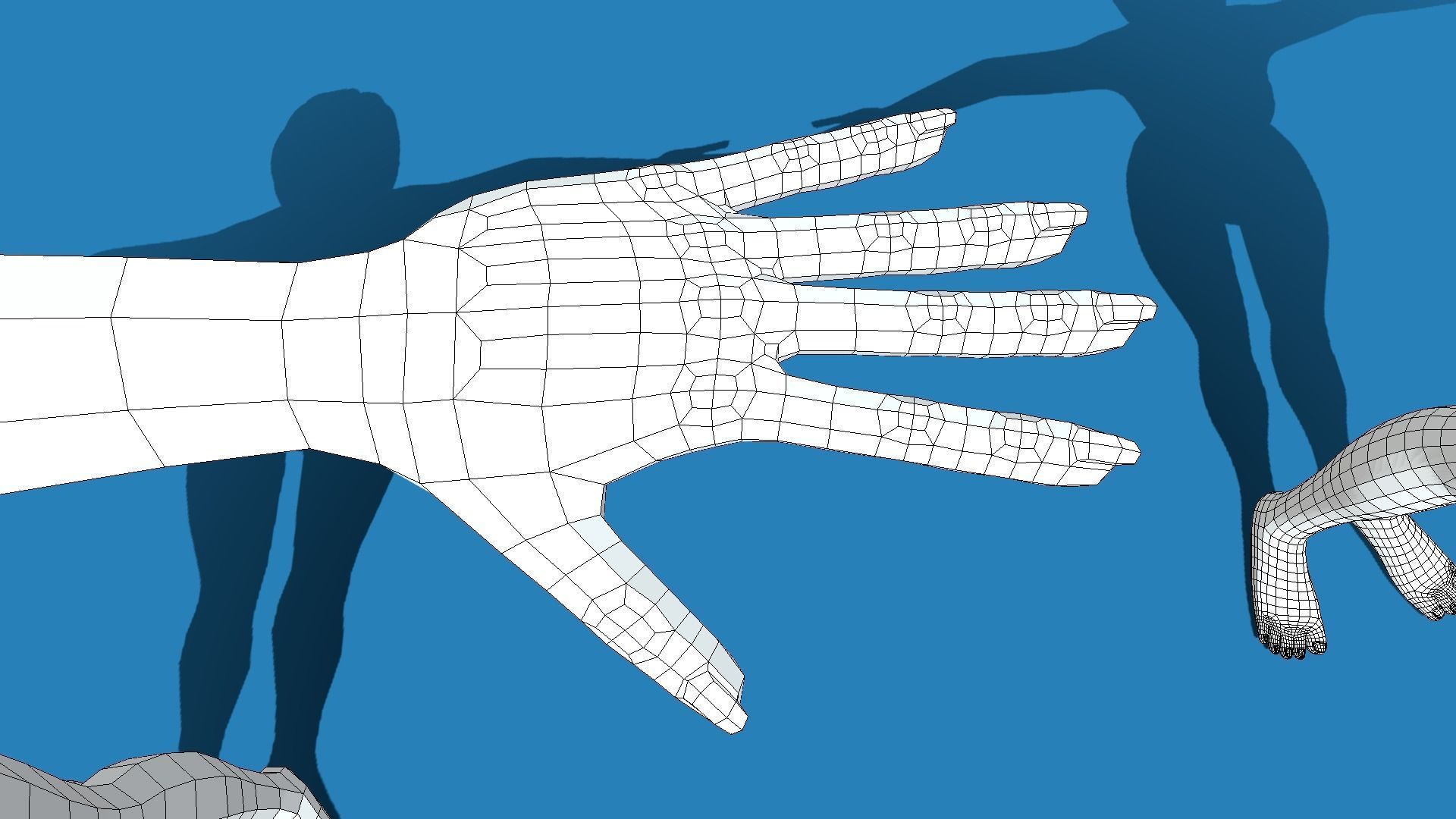 3D model Female anime base mesh character VR / AR / low-poly | CGTrader