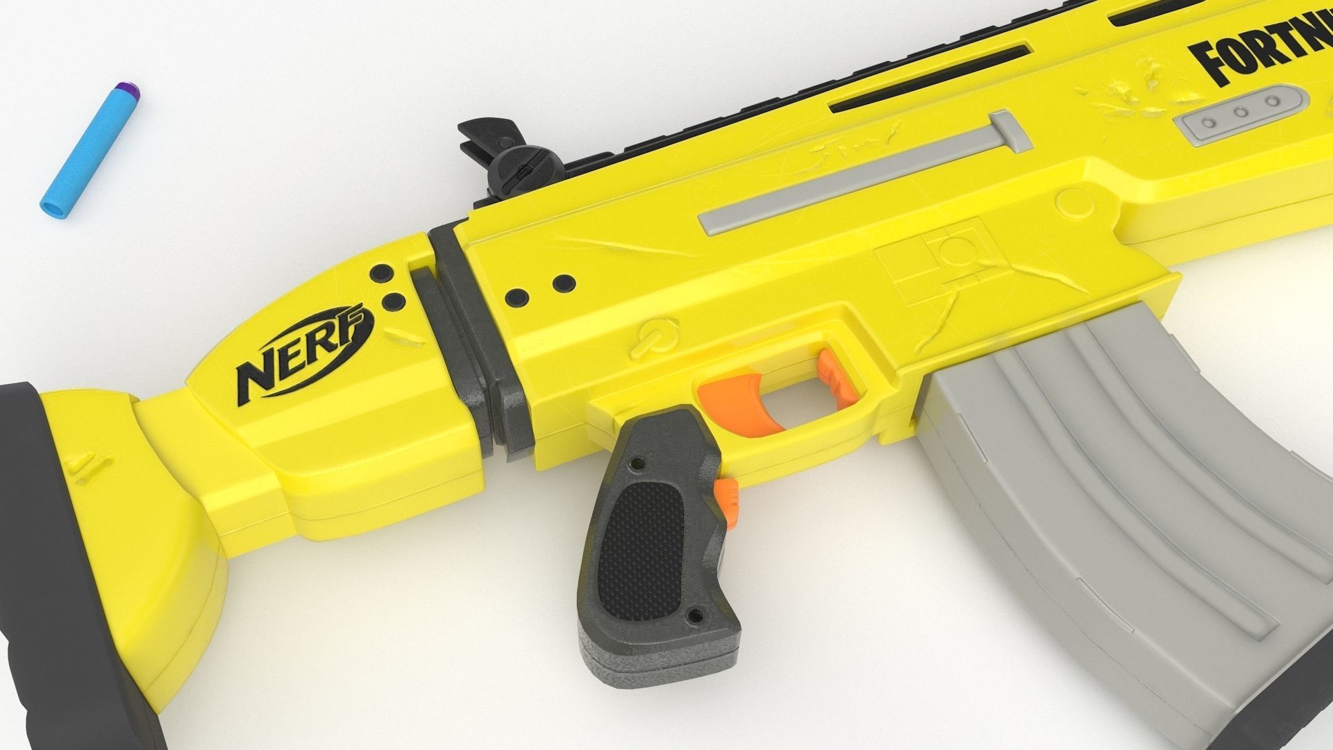Nerf Fortnite AR-L Elite Dart Blaster 3D model | CGTrader