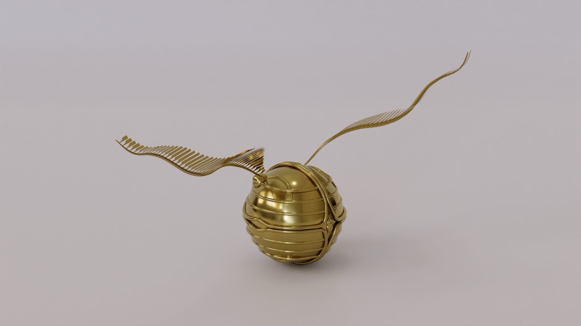 Golden Snitch - Harry Potter 3D model | CGTrader