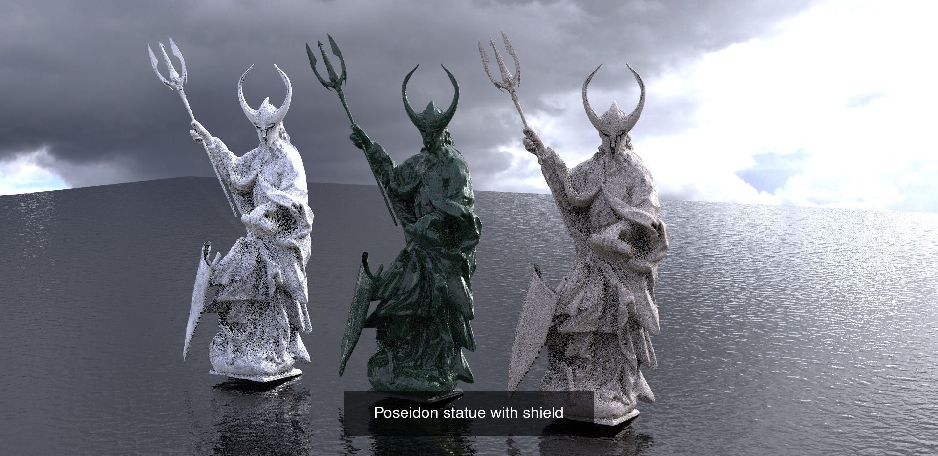 Greek Gods Sculpture Collection | CGTrader