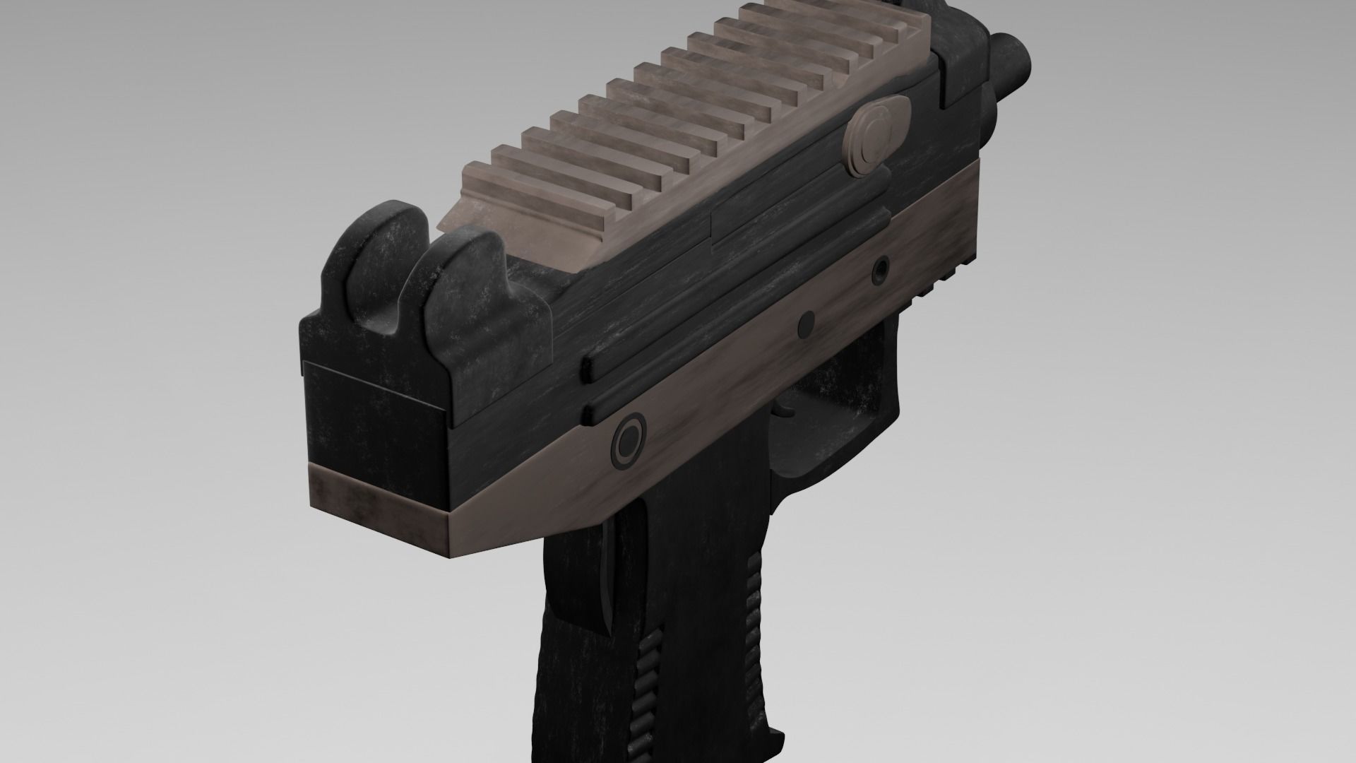 3D model UZI gun VR / AR / low-poly | CGTrader