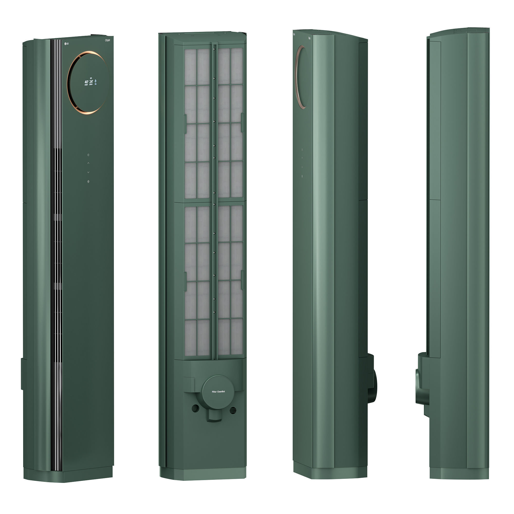 LG Objet tower air conditioner 3D model | CGTrader