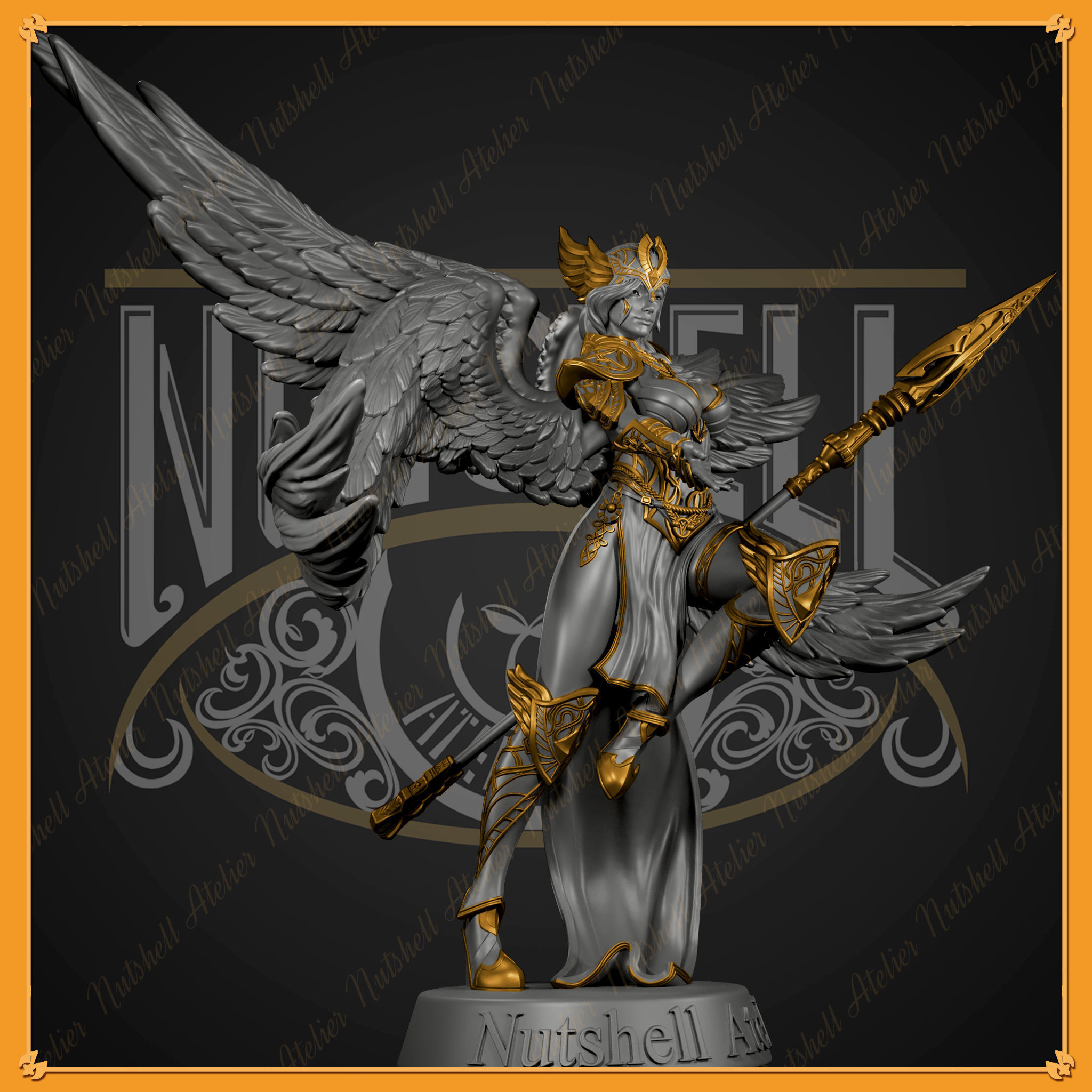 Nutshell Atelier - Valkyrie - NSFW 3D model 3D printable | CGTrader
