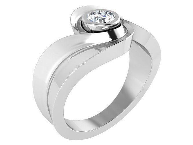 Design ring 2643 3D print model 3D model 3D printable | CGTrader