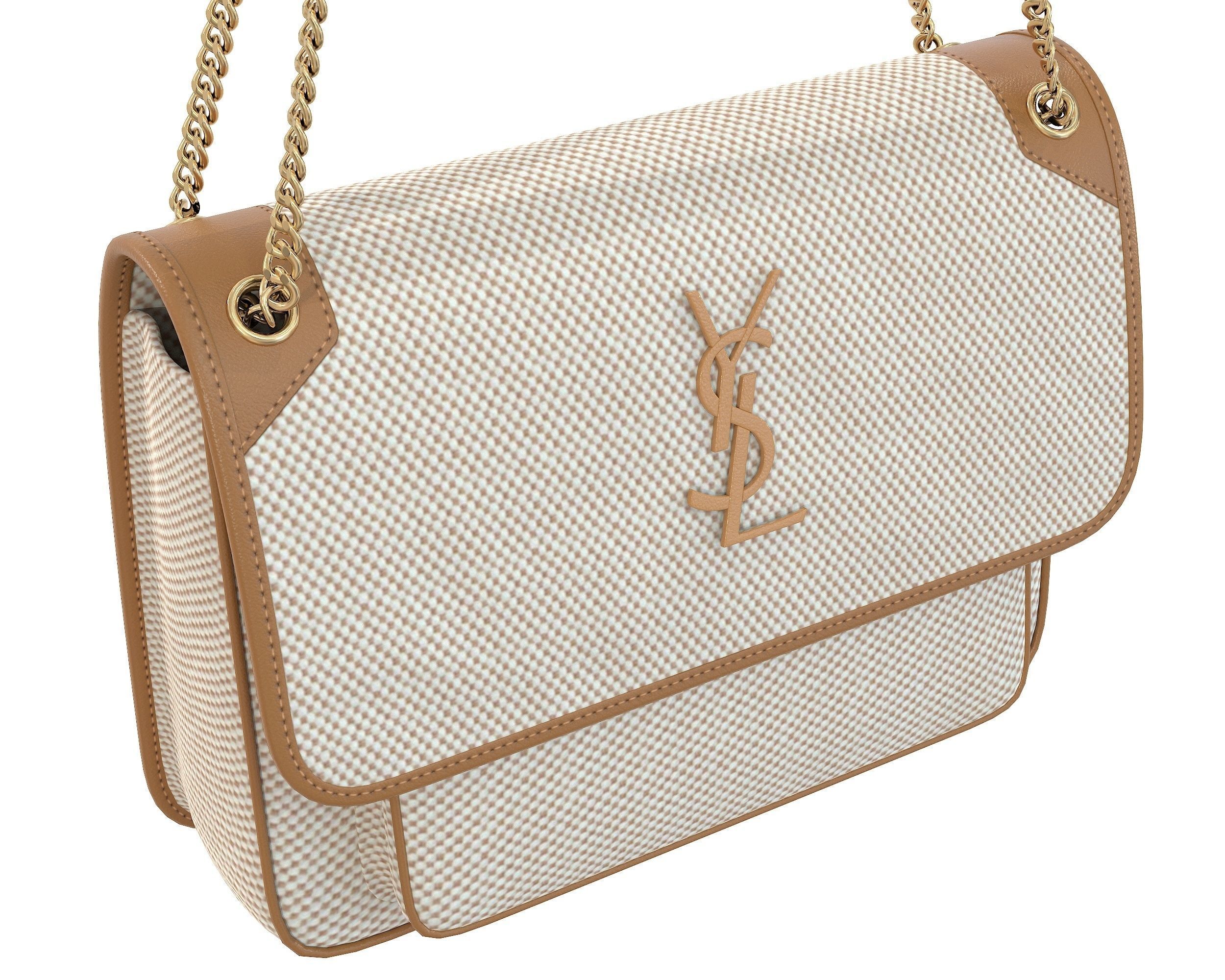 YSL Saint Laurent Niki Bag 3D Model Collection | CGTrader