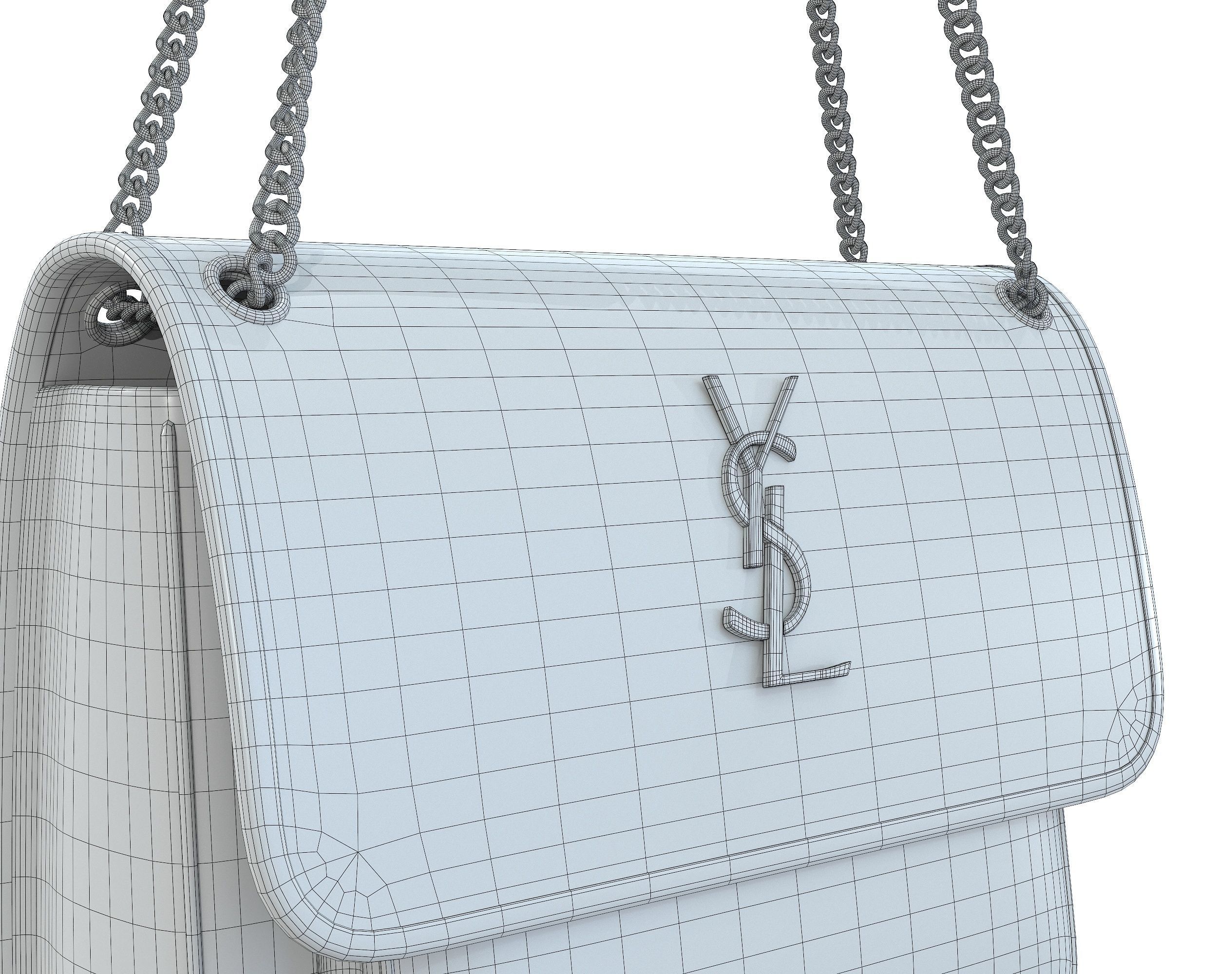 YSL Saint Laurent Niki Bag 3D Model Collection | CGTrader