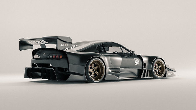 Toyota Supra Mk IV Extreme Modification 3D model | CGTrader
