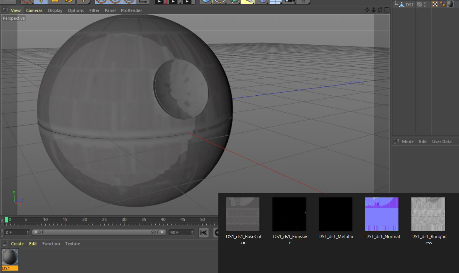 Death Star 1 3D model | CGTrader