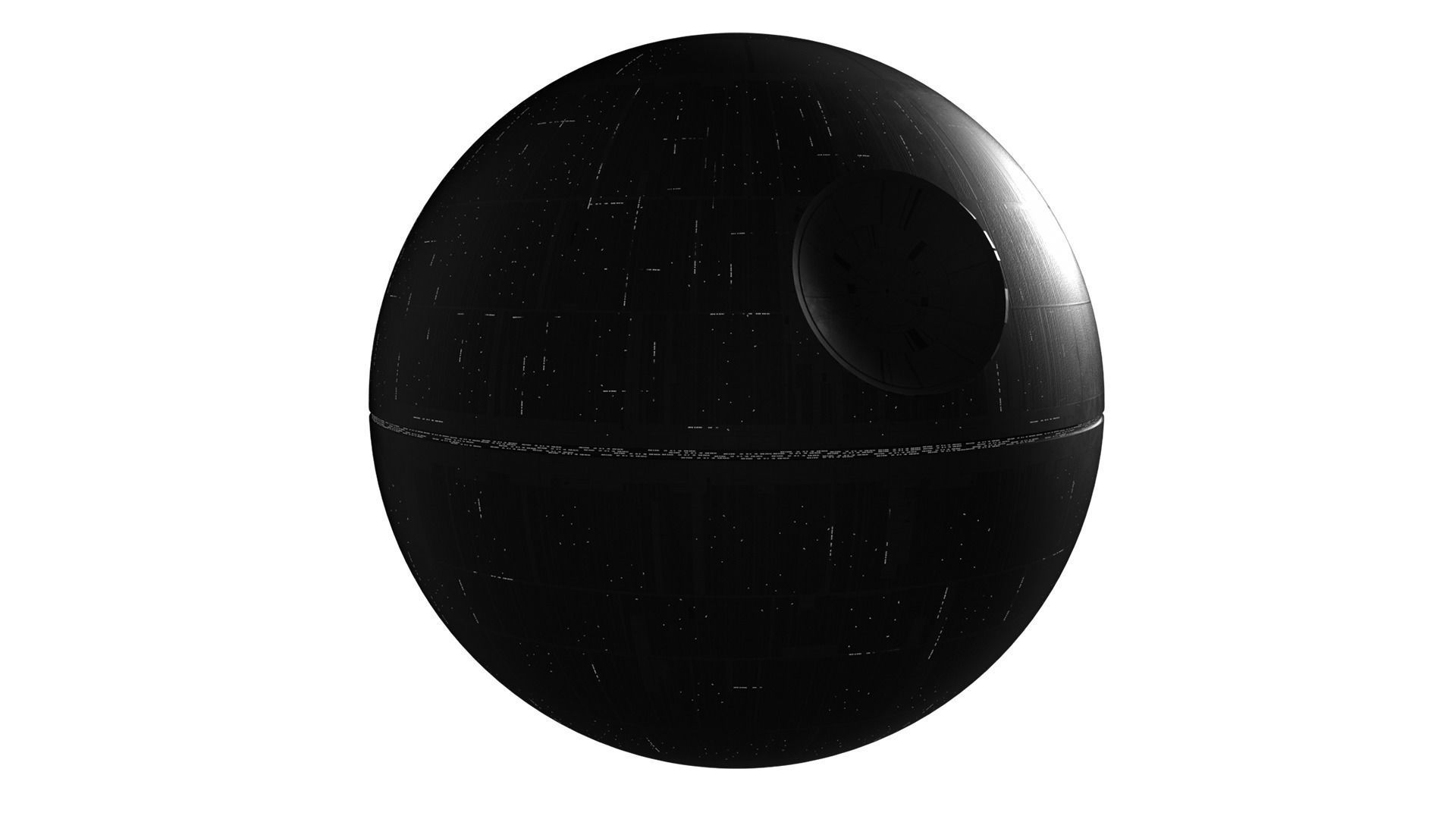 Death Star 1 3D model | CGTrader