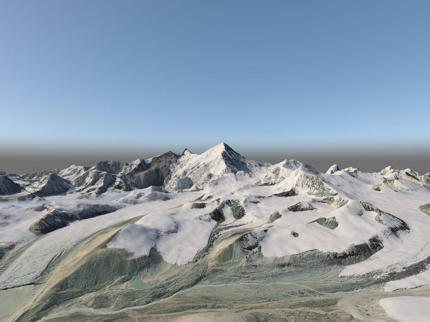 Mount Everest Himalayas 3D model | CGTrader