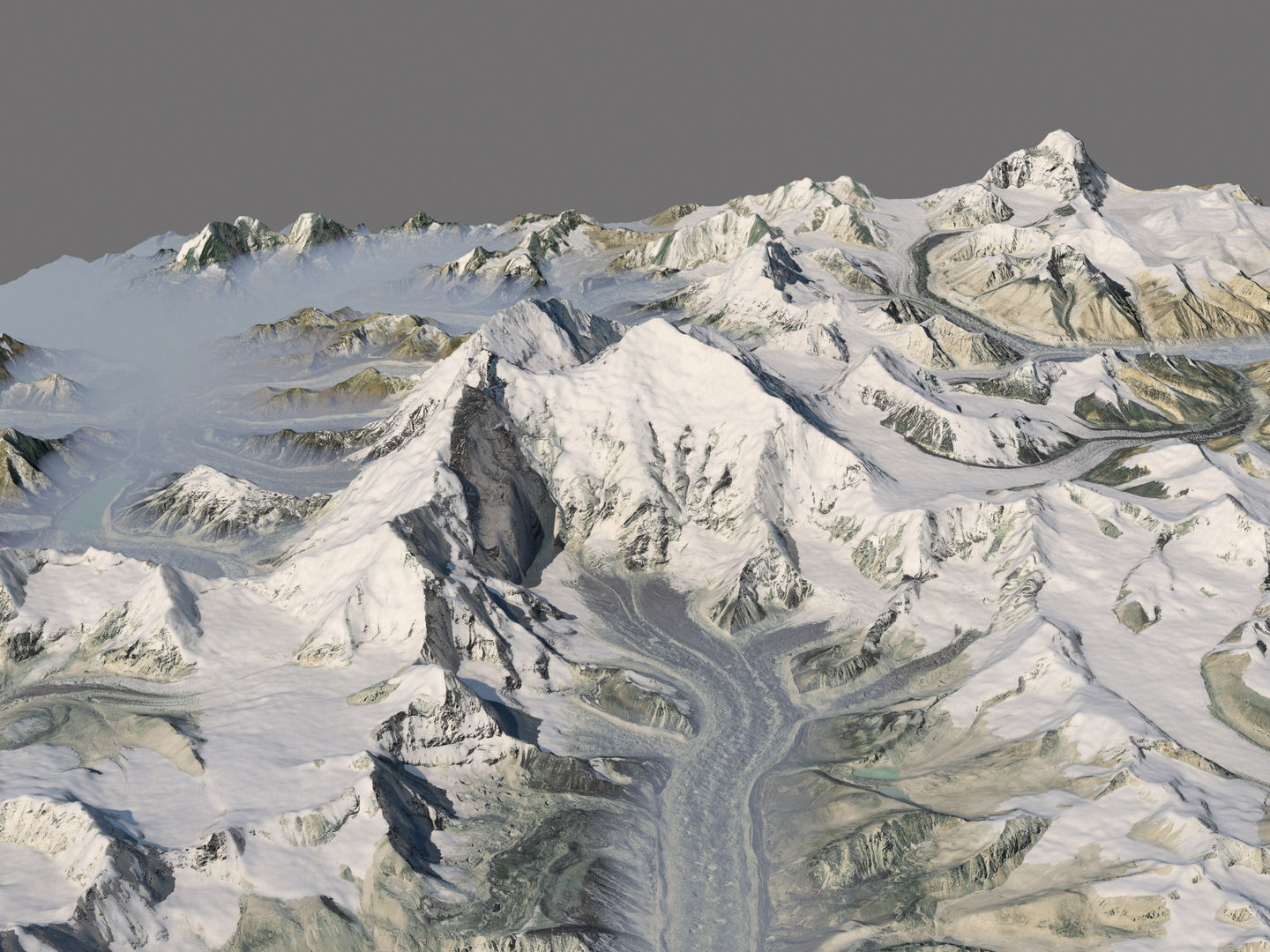 Mount Everest Himalayas 3D model | CGTrader
