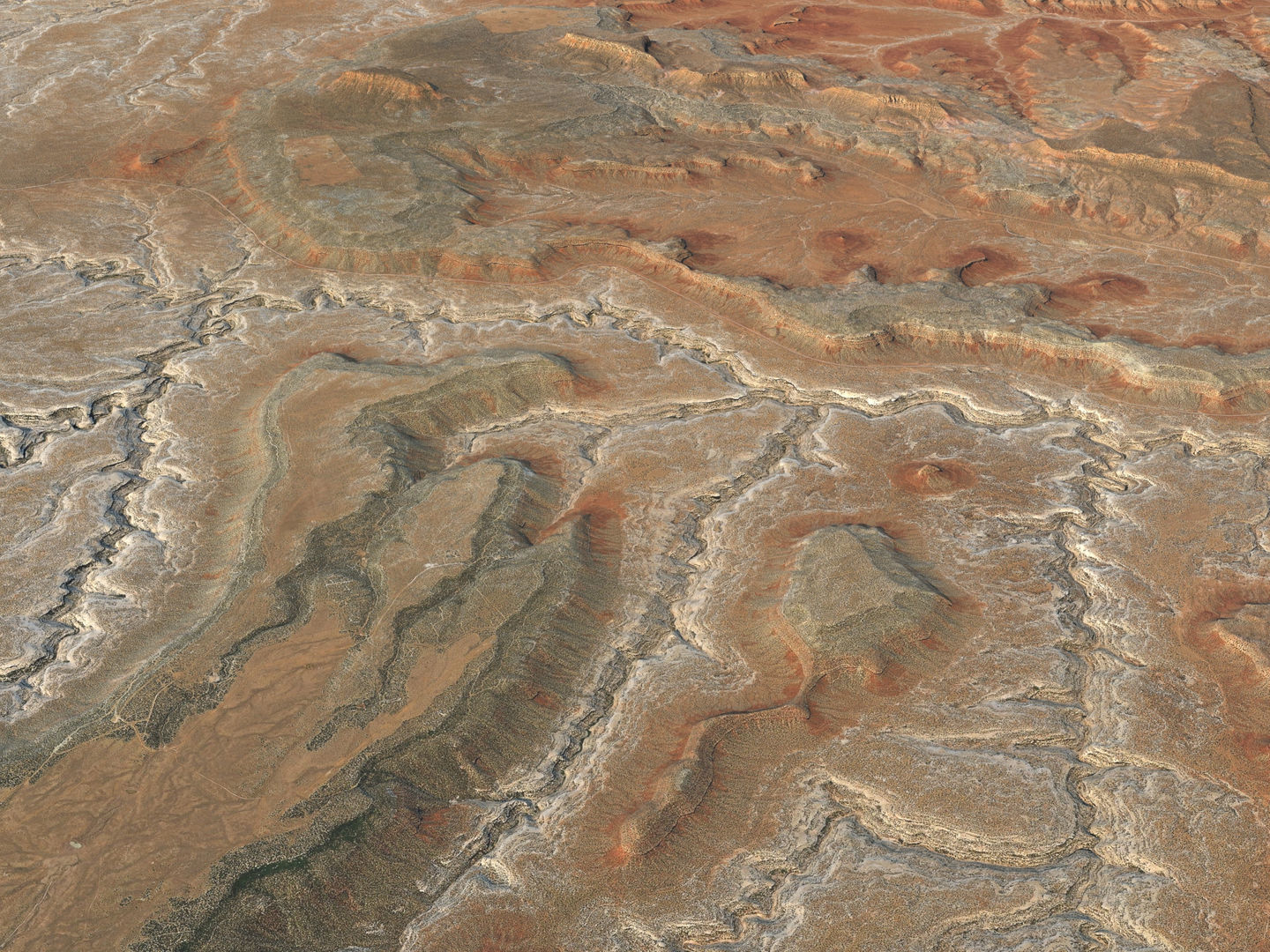 Rocky Landscape Plateau 3D model | CGTrader