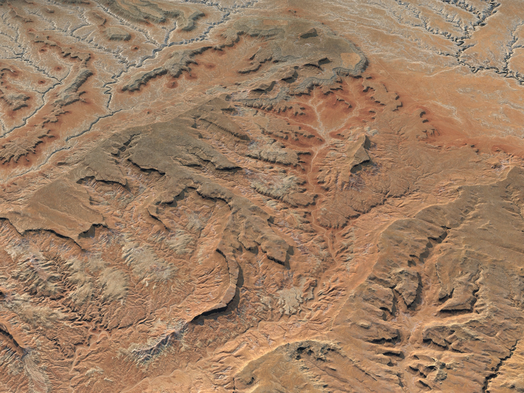 Rocky Landscape Plateau 3D model | CGTrader
