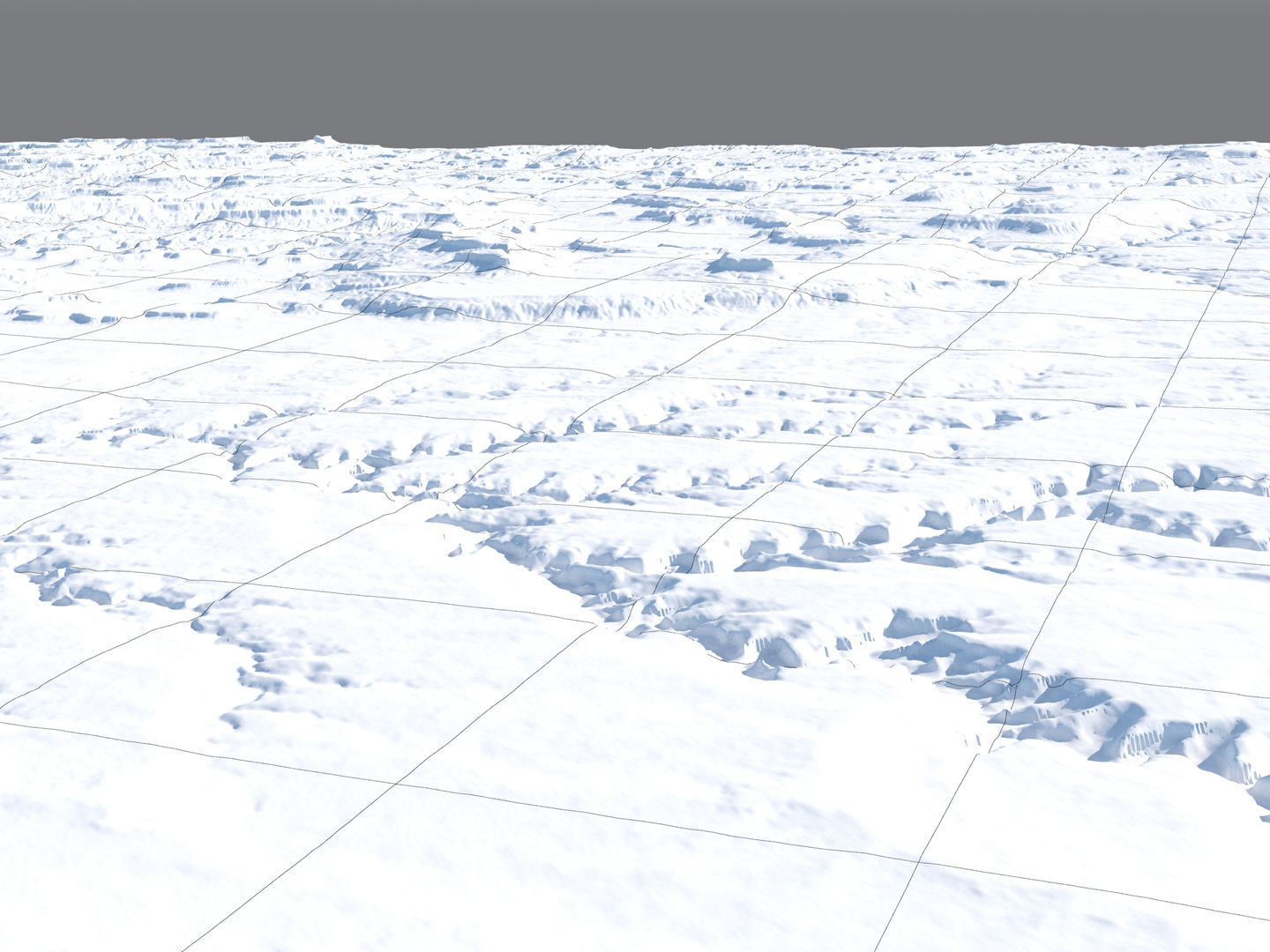 Rocky Landscape Plateau 3D model | CGTrader