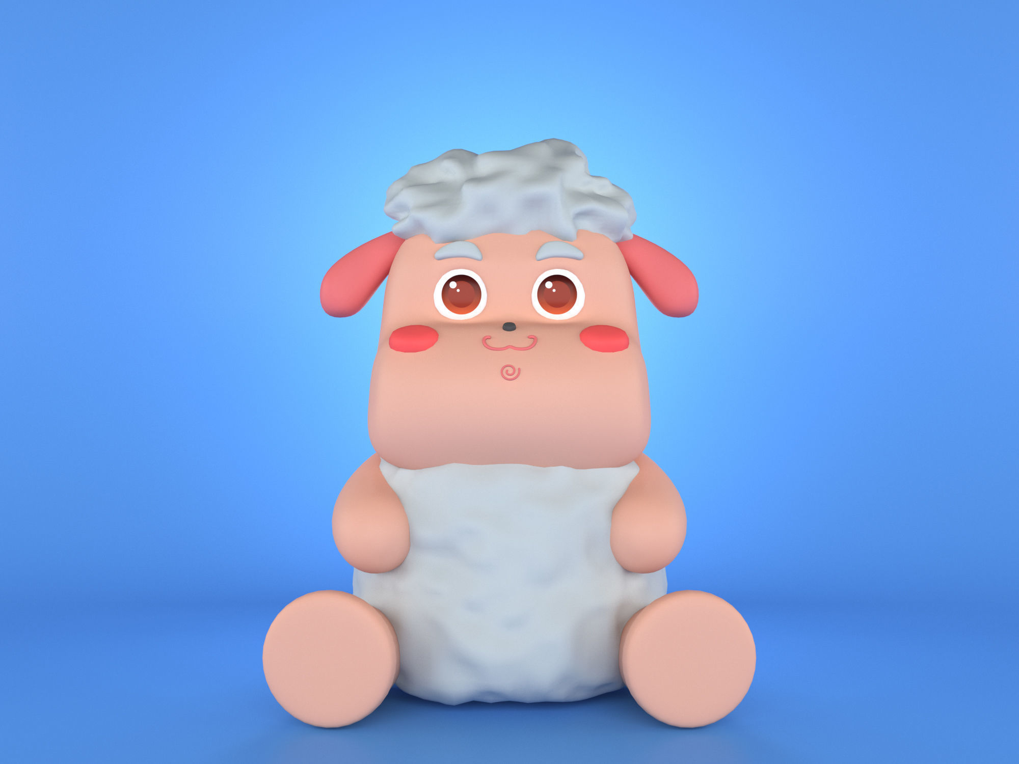 Sheep 3d Model Cartoon 3d Model Cgtrader
