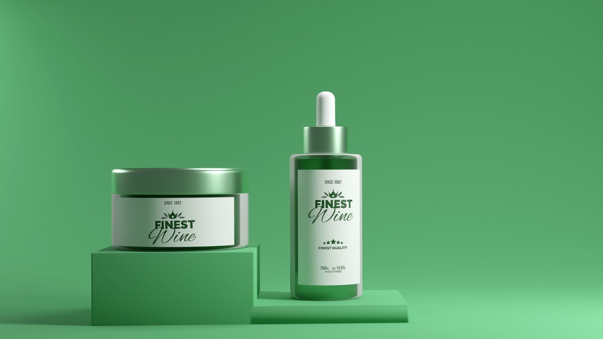 3D model Cosmetic Product Design VR / AR / low-poly | CGTrader