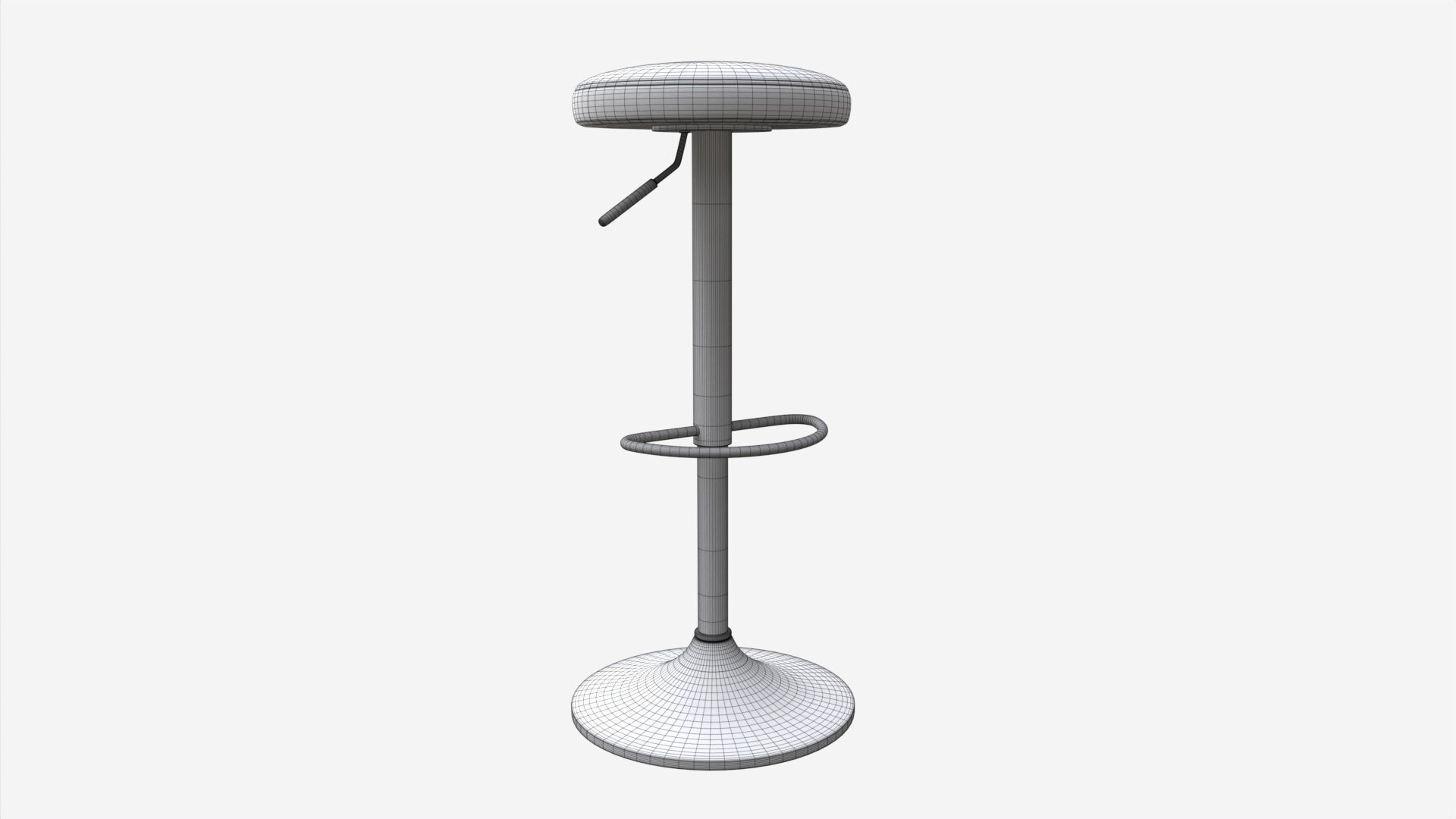 Bar Stool Finch 3D model | CGTrader