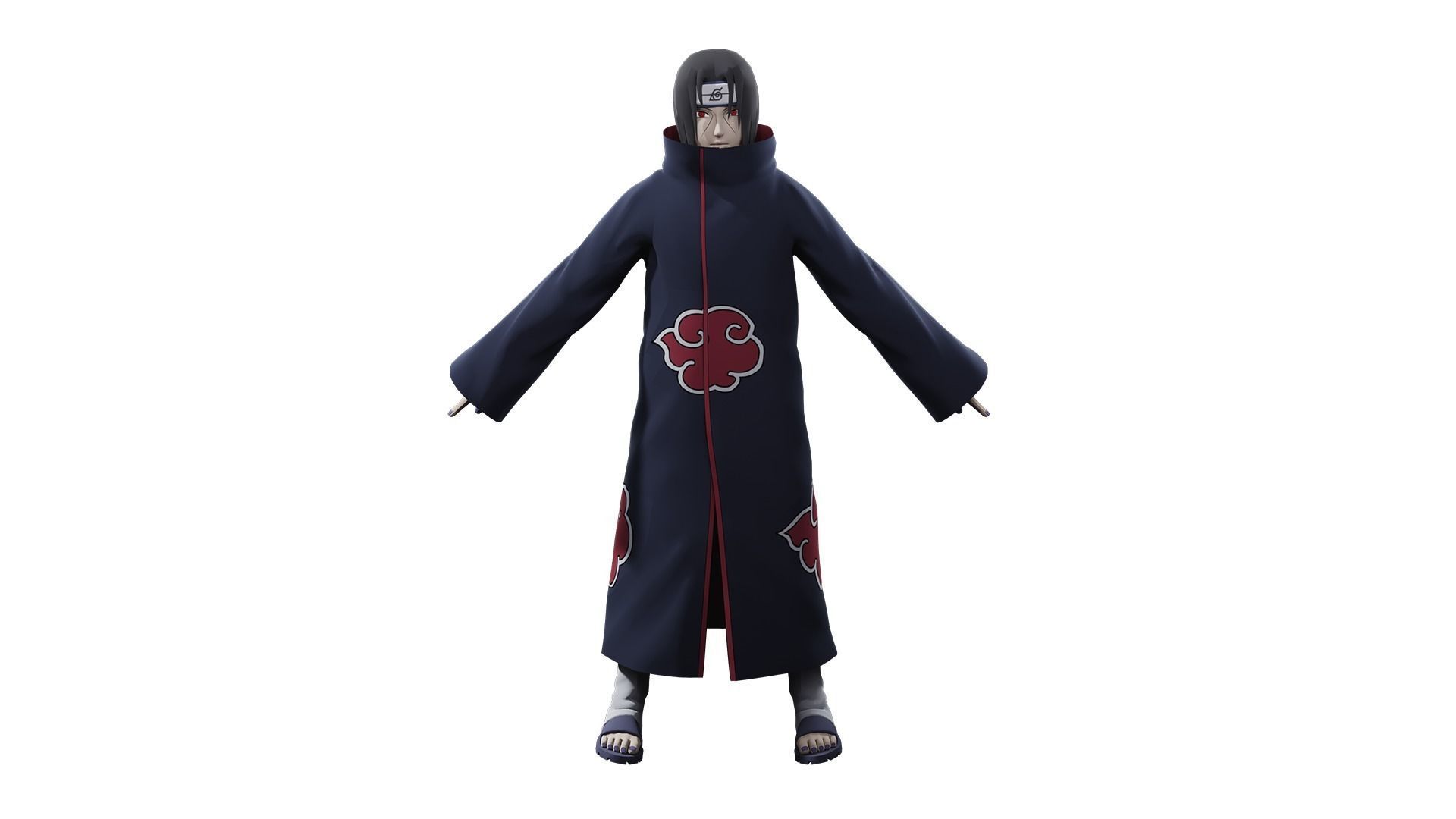 3D model Itachi Uchiha Naruto Characters VR / AR / low-poly | CGTrader