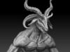 Goat Demon Satan 3D Model High Poly 3D model | CGTrader