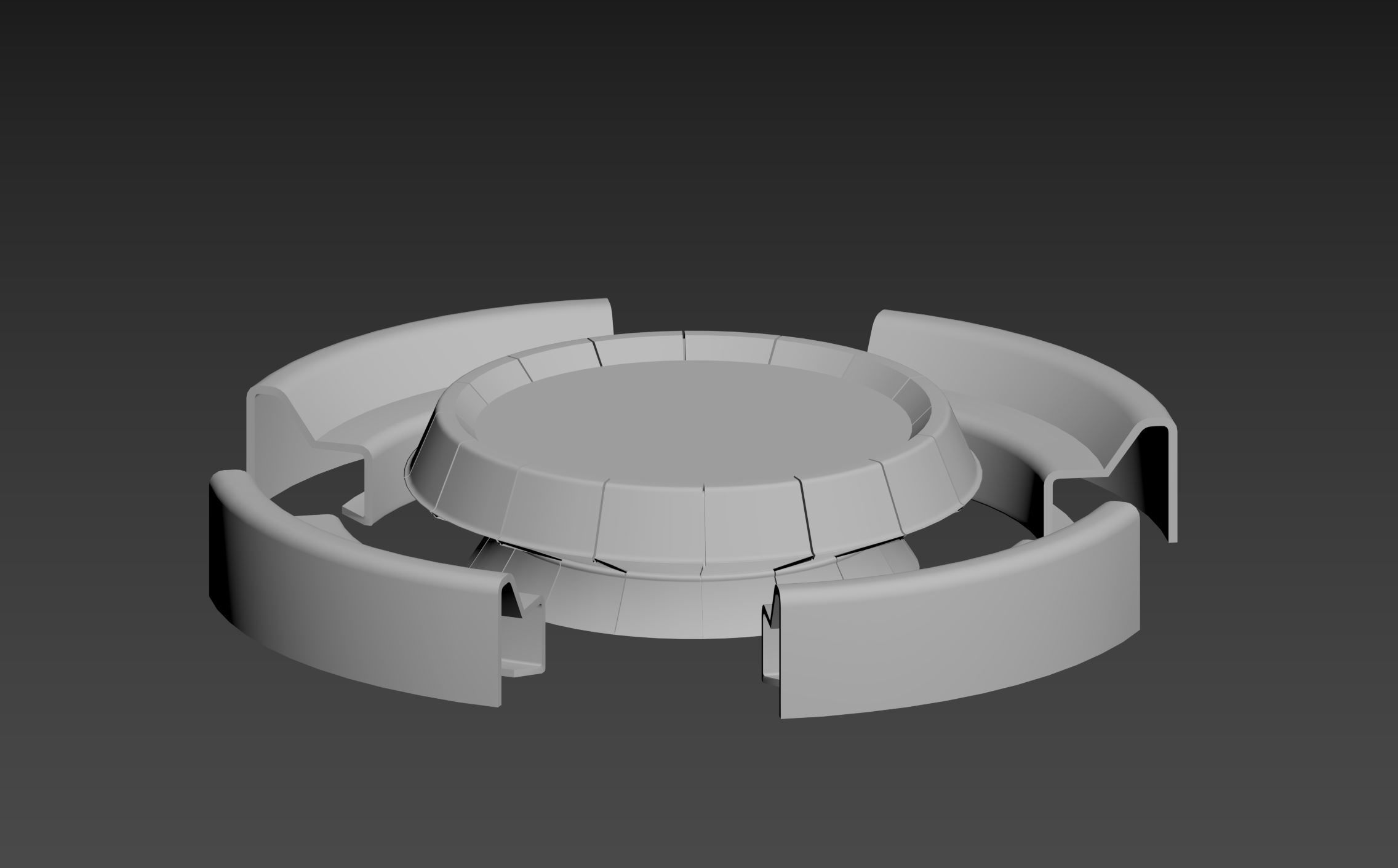 vr chair cycle free 3D model | CGTrader