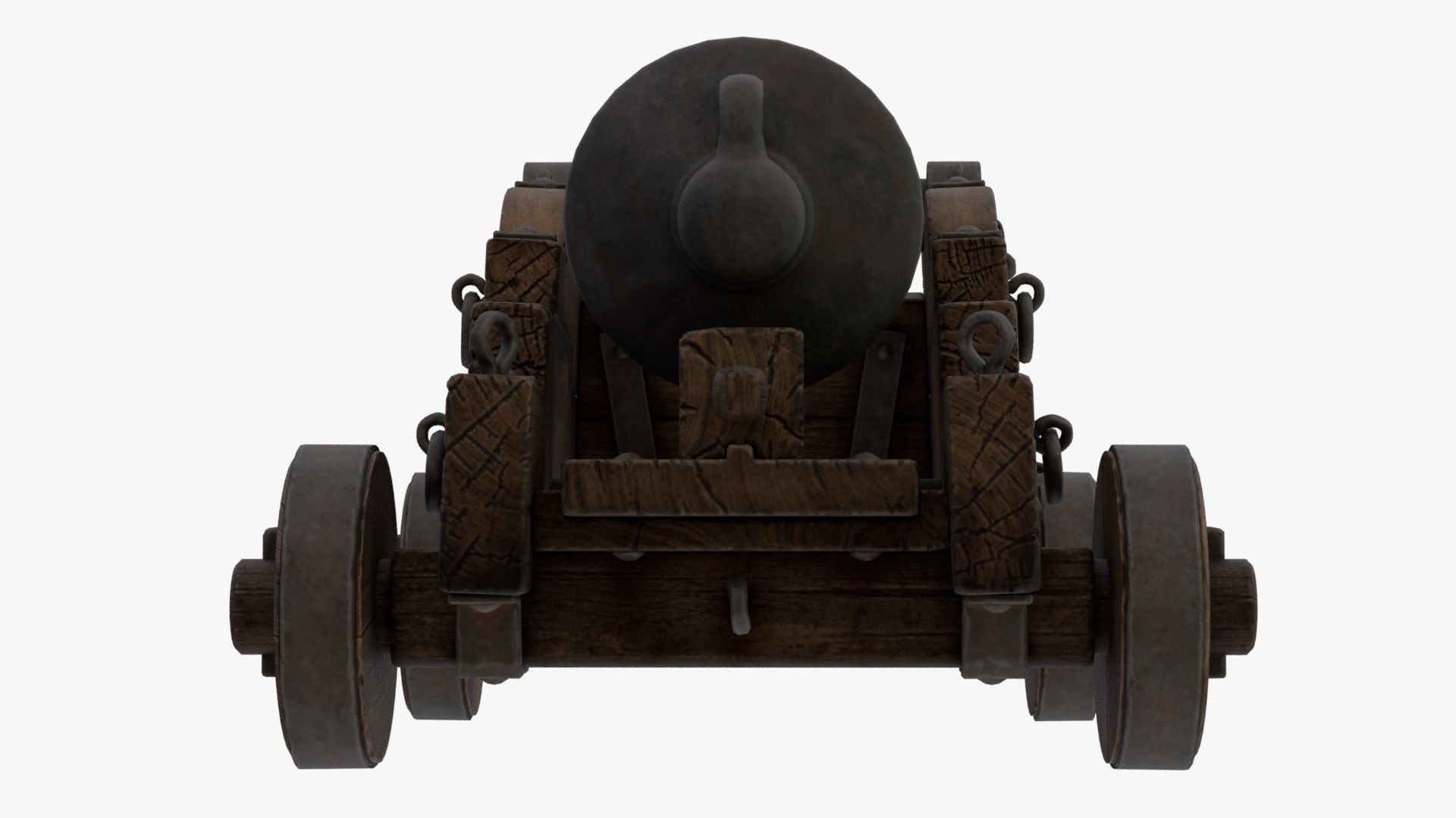 3D model Realistic Medieval Cannon VR / AR / low-poly | CGTrader