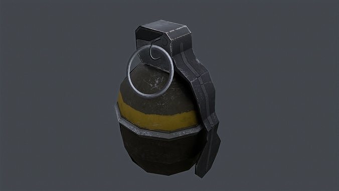 shgr56 hand grenade swedish 3D model | CGTrader