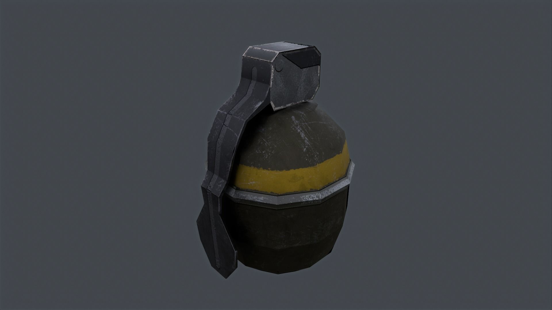 shgr56 hand grenade swedish 3D model | CGTrader