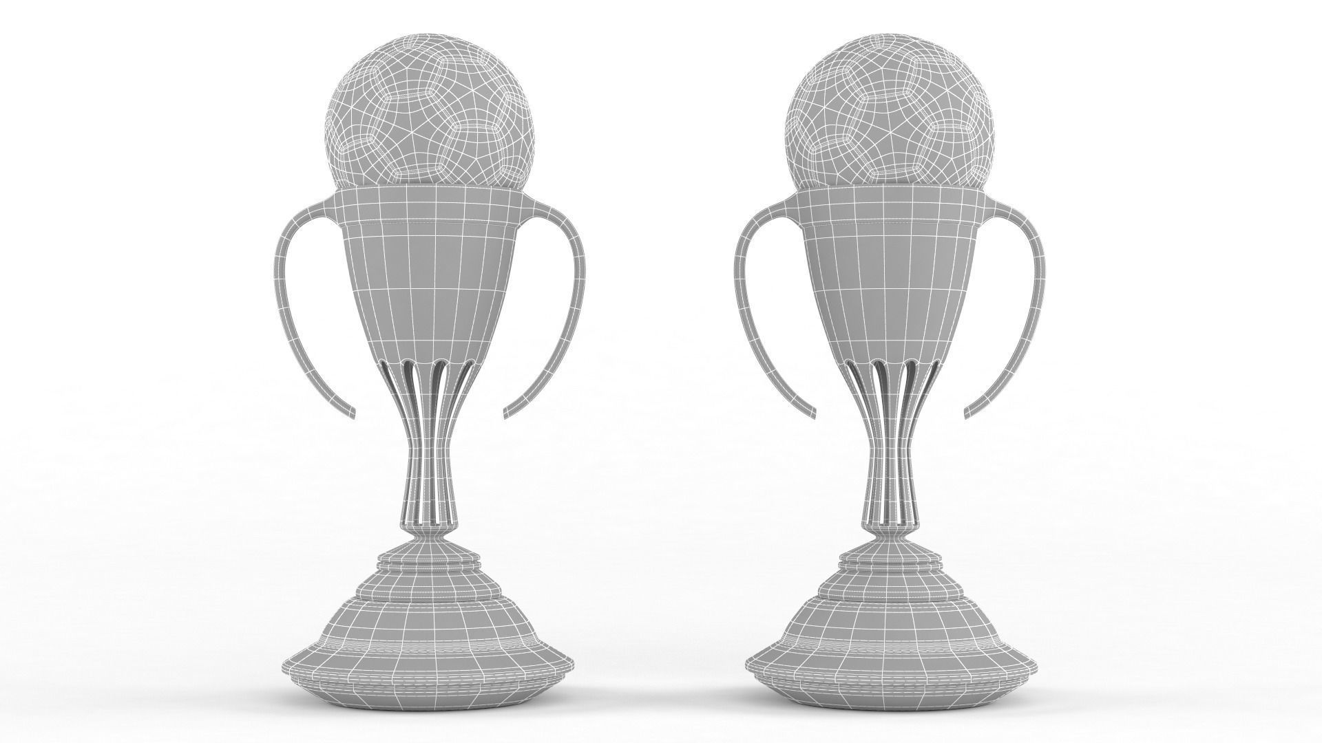 Cups Trophy 3D model | CGTrader