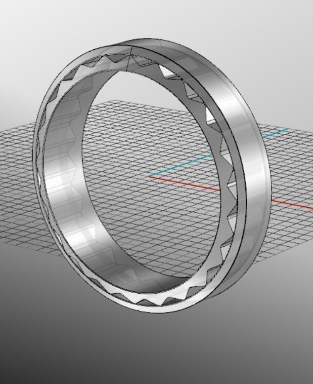 Ring rk51 3D model 3D printable | CGTrader