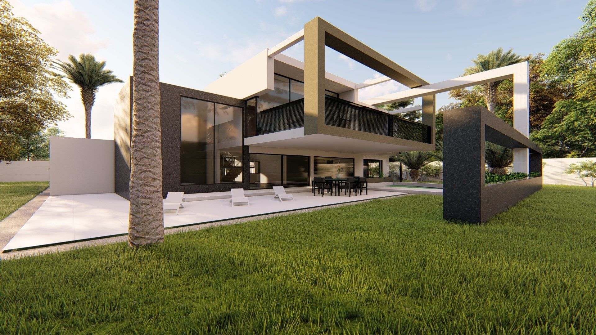 MODERN HOUSE 4 3D model | CGTrader