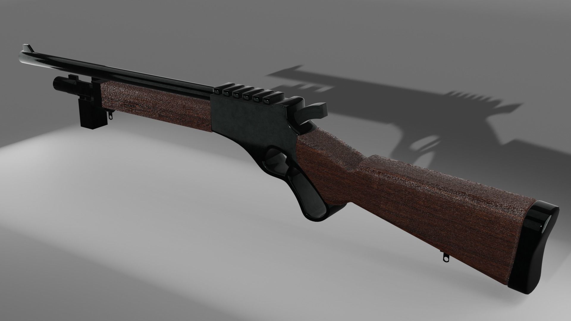 3D model Rifle VR / AR / low-poly | CGTrader