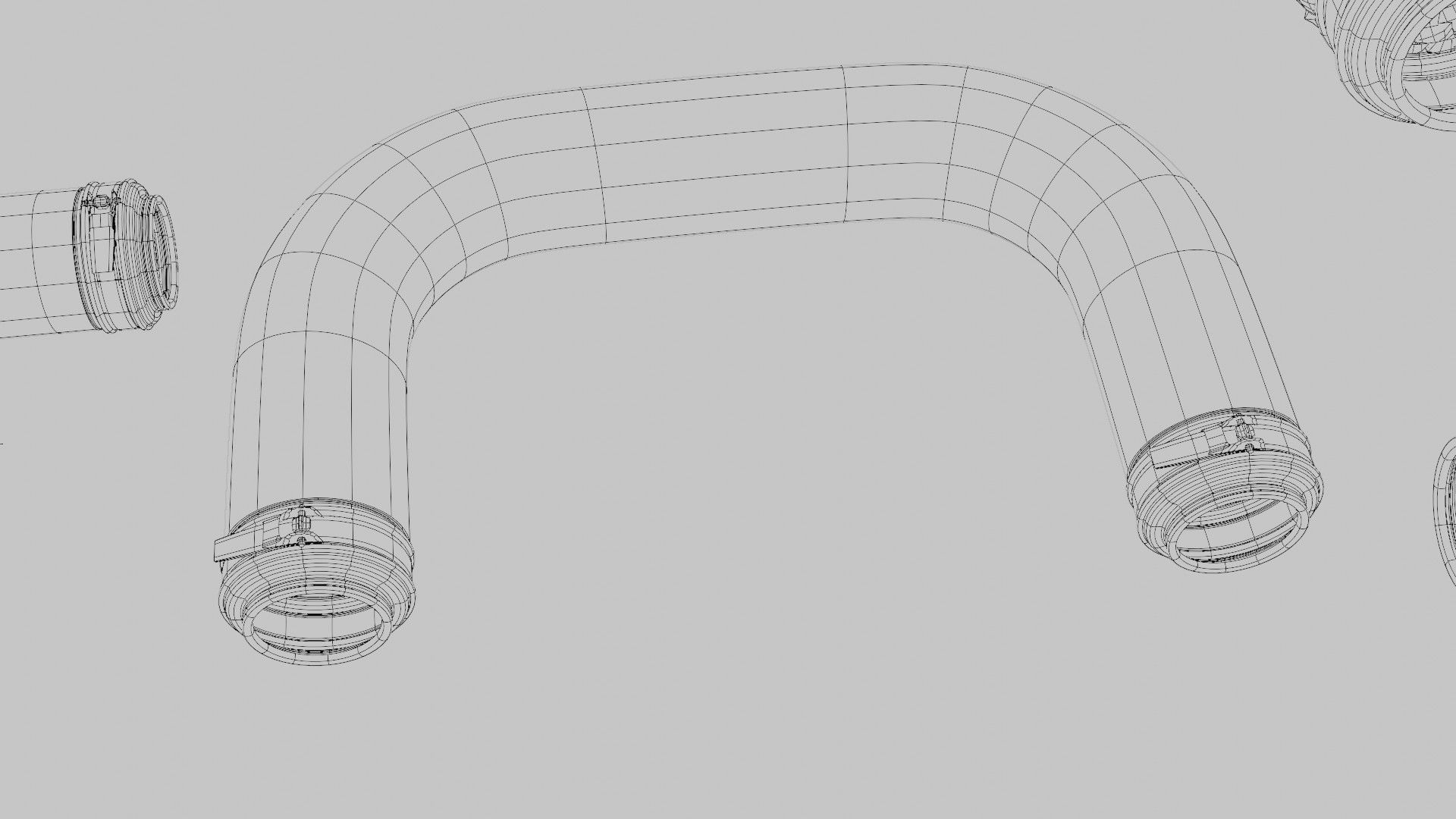 3D model well made 3d cables and wires VR / AR / low-poly | CGTrader
